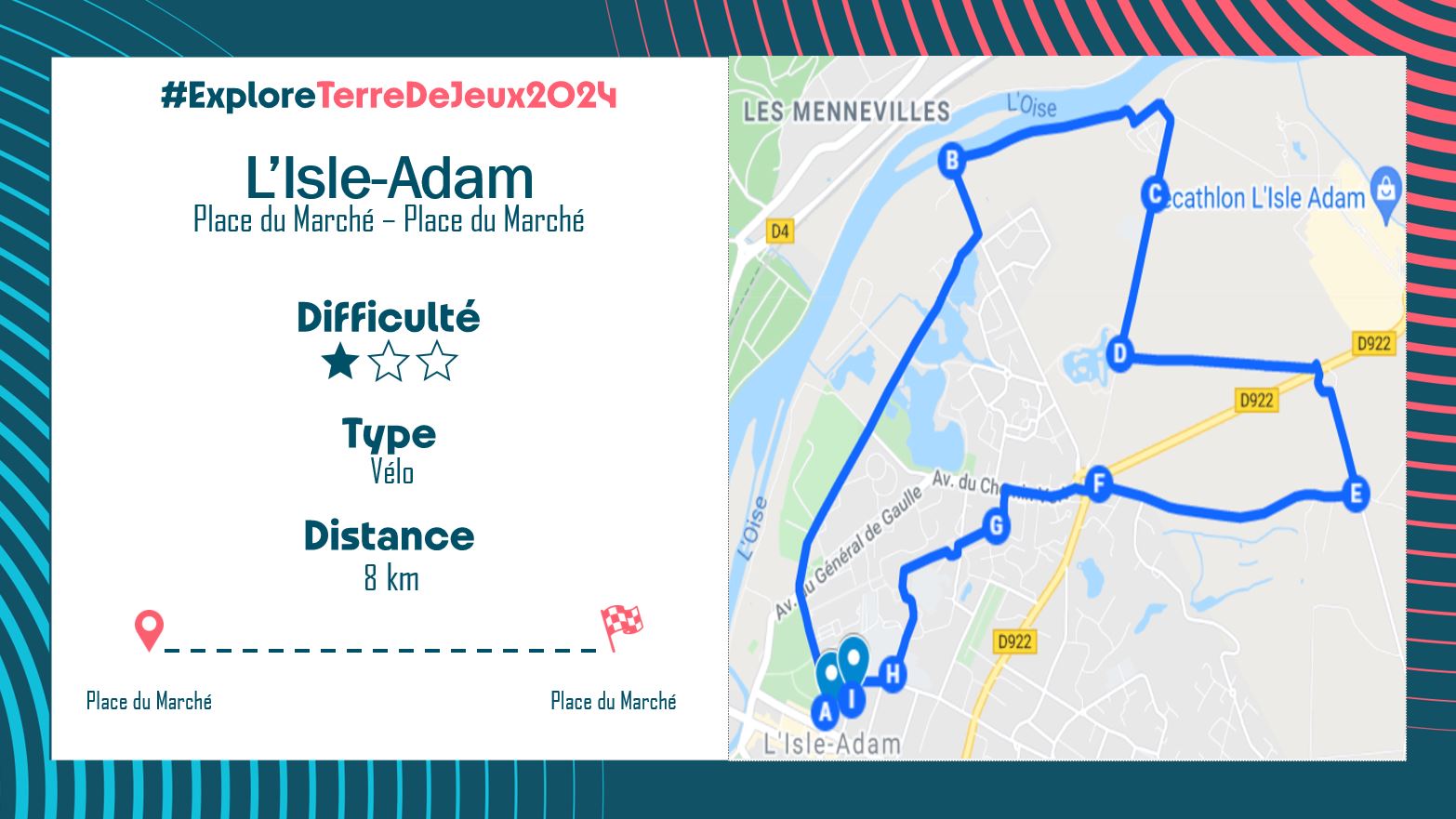 Training Adamois 2024 : le 2ème parcours sportif | L'Isle-Adam