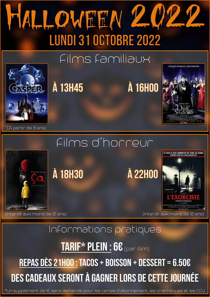 Halloween 2022 au cinéma Le Conti | L'Isle-Adam
