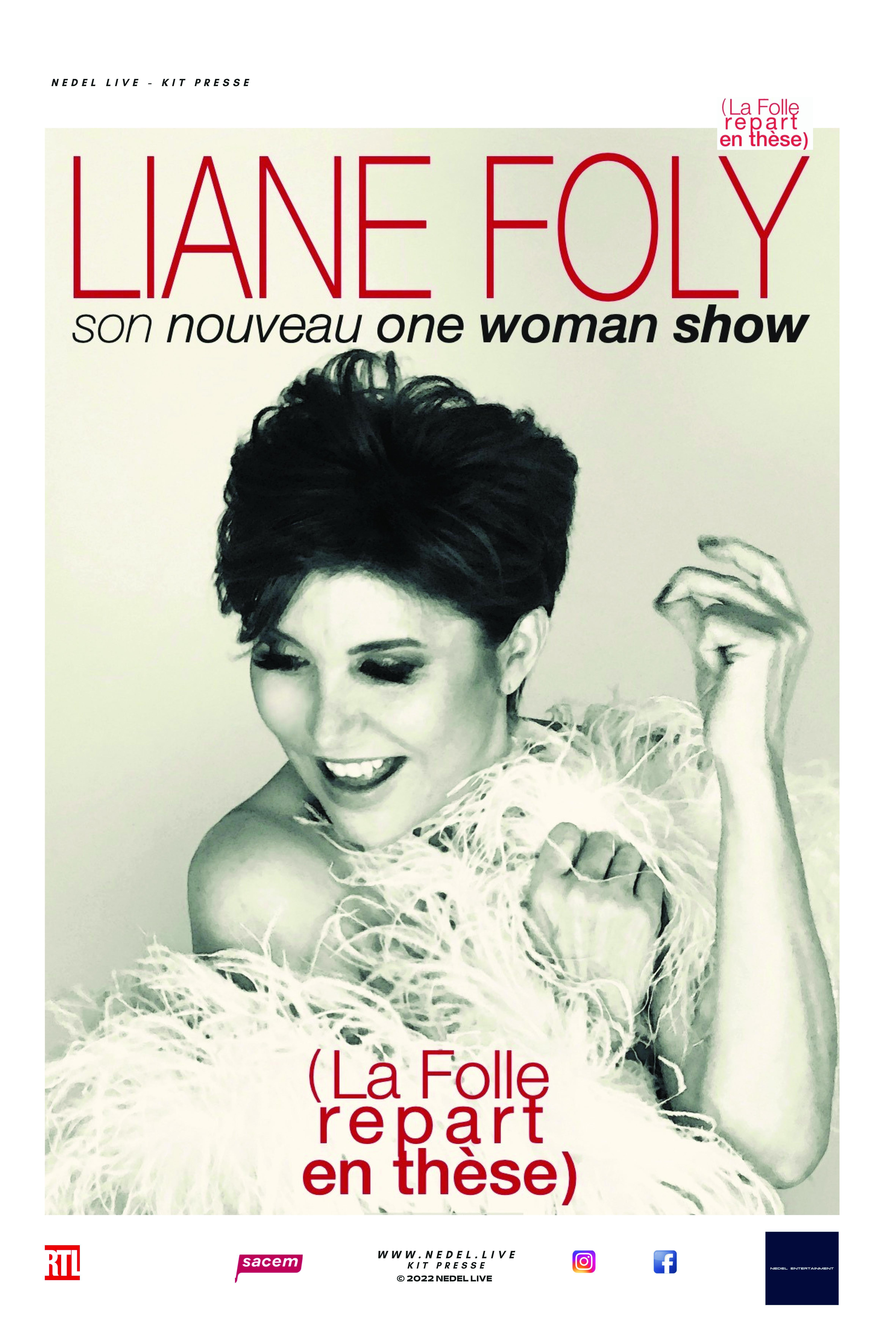 LIANE FOLY - ONE WOMAN SHOW | L'Isle-Adam