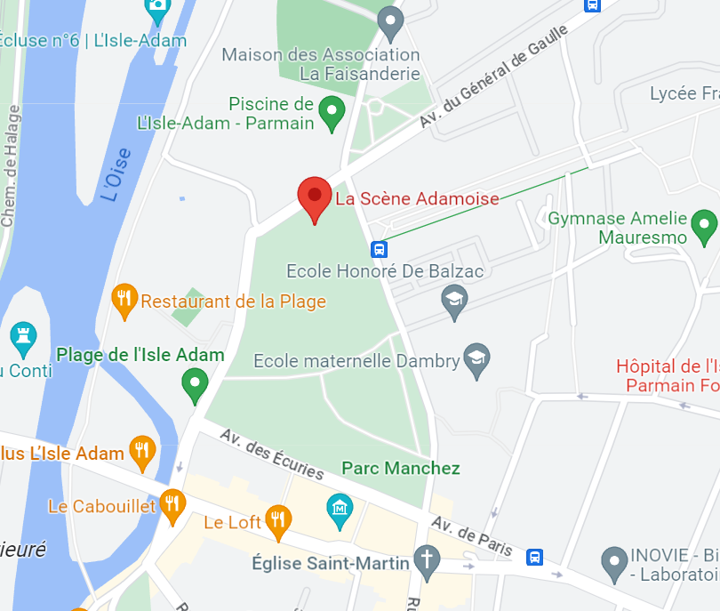 Où trouver La Scène Adamoise ? | L'Isle-Adam