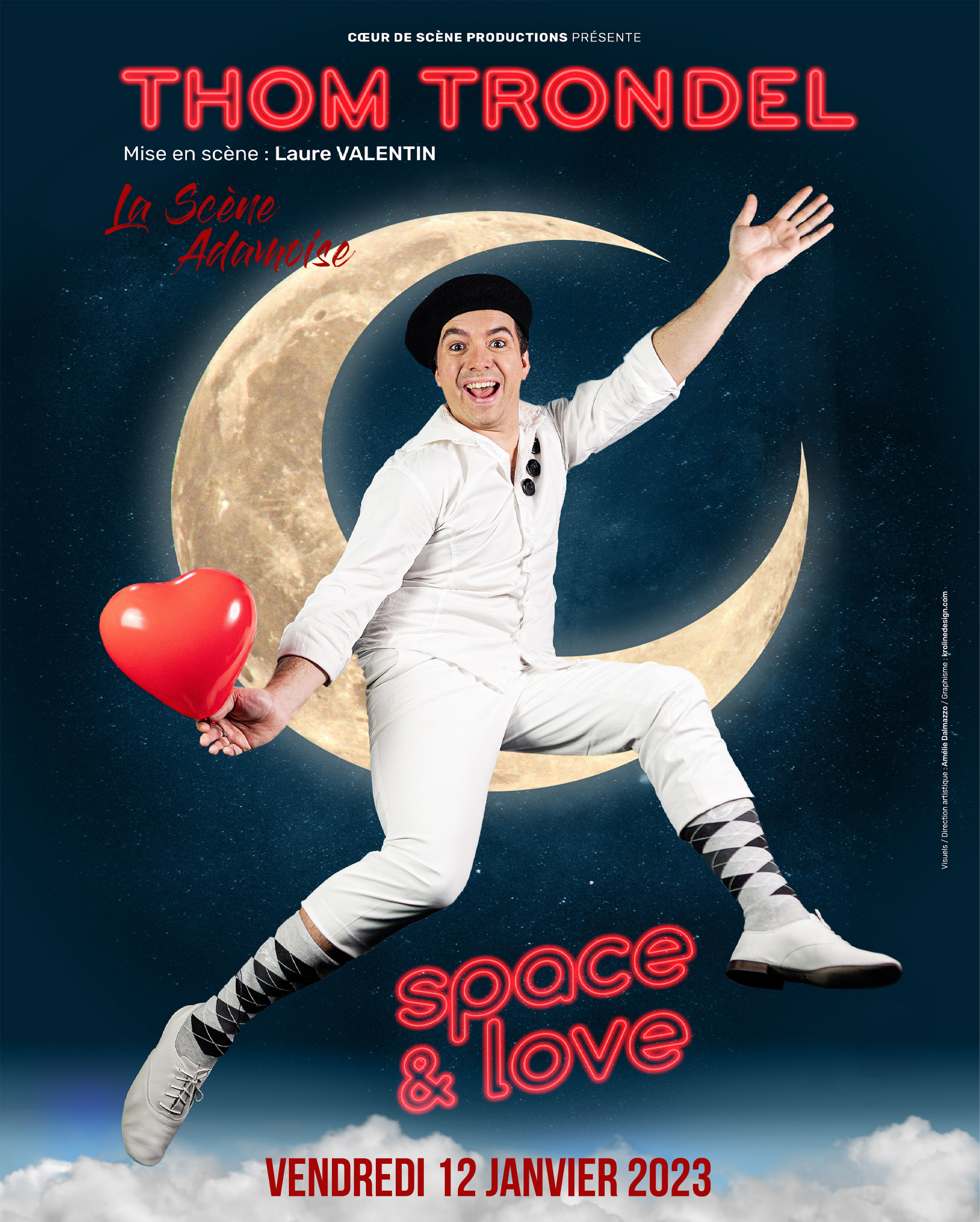 THOM TRONDEL - Space & love - Annulation et Date Reportée | L'Isle-Adam