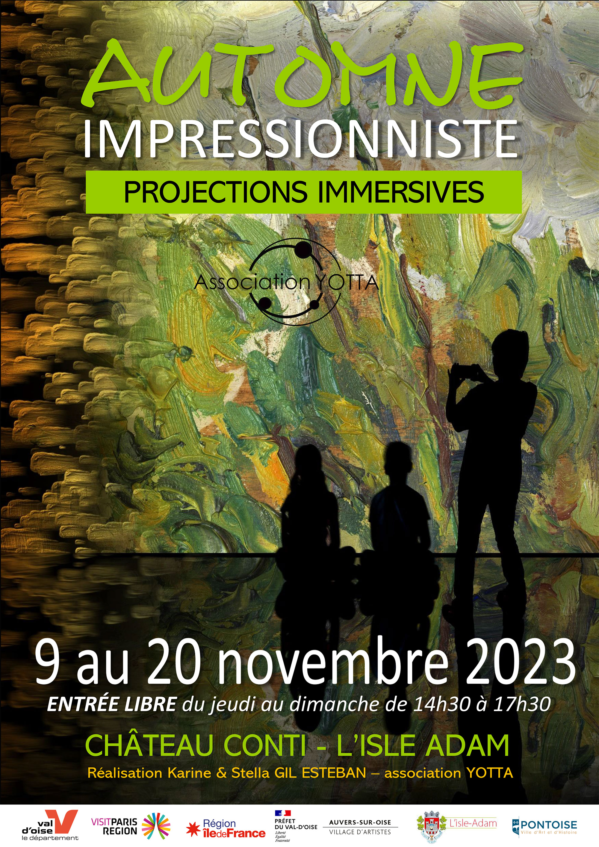 Automne impressionniste / projections immersives | L'Isle-Adam
