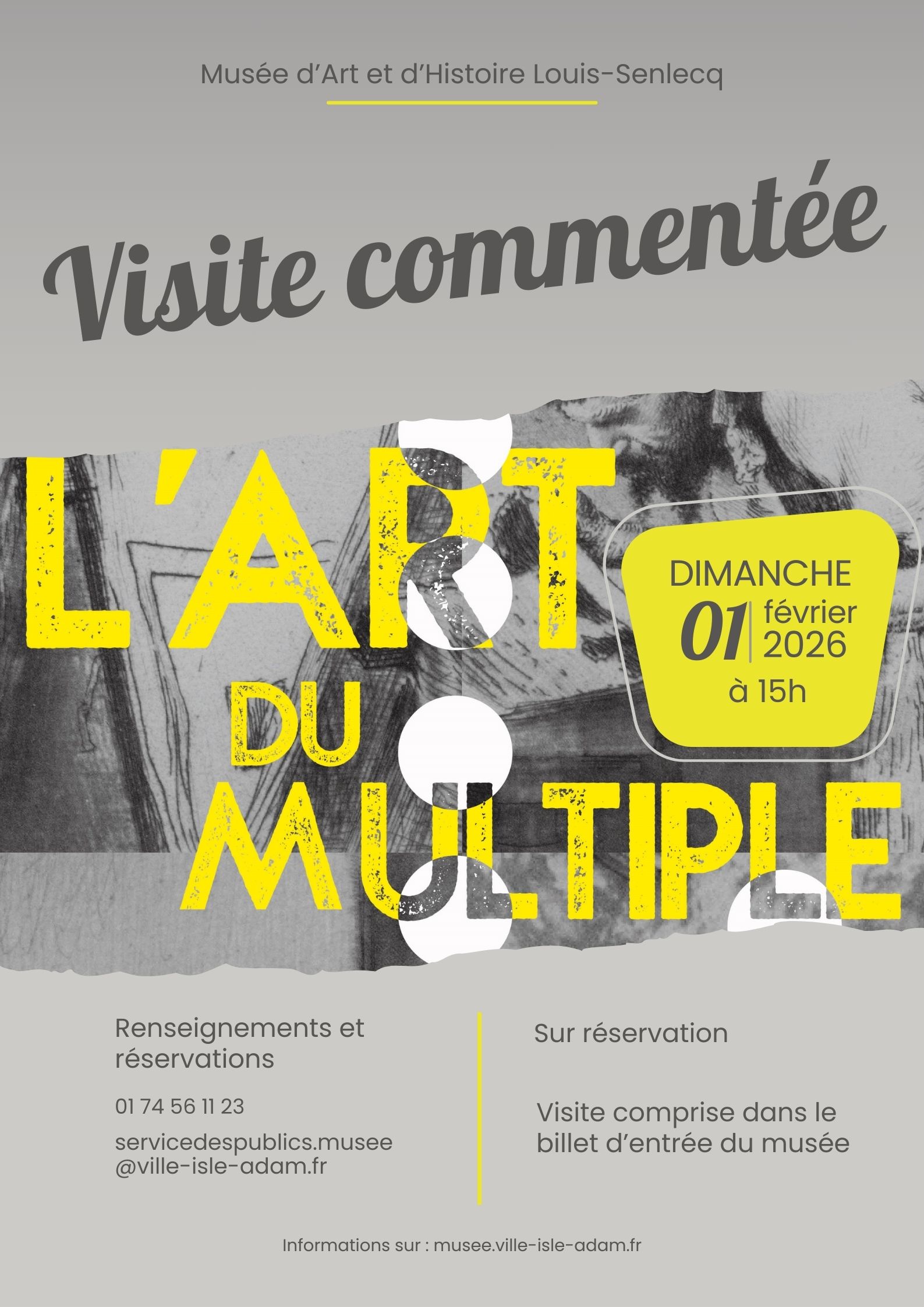 ANNULÉE - Visite commentée - Février 2026 | L'Isle-Adam